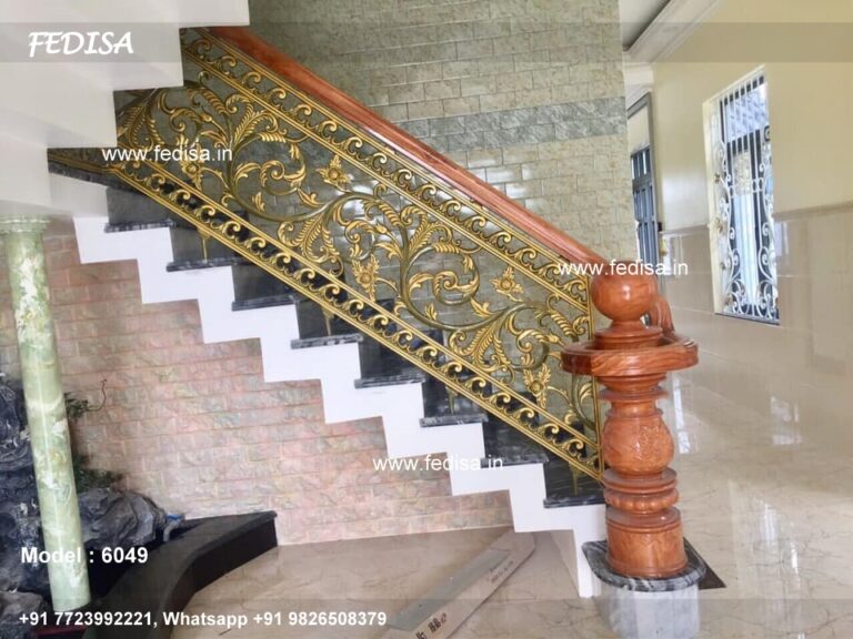 Brass Stair Railing Balcony Railing Design Stainless Railings Design ...